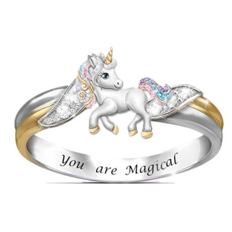 Unicorn Ring - Etsy