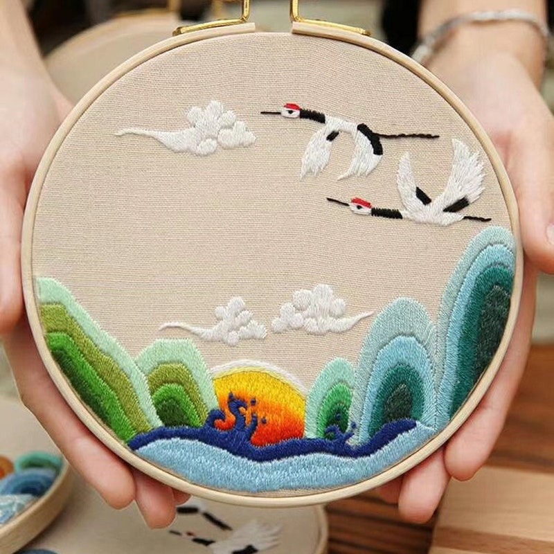 Modern Embroidery - Etsy