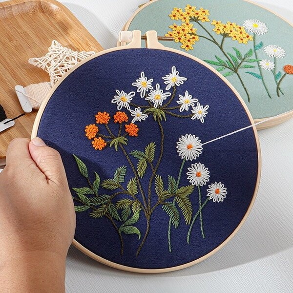 Embroidery Kits for Beginners - Etsy