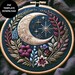 Celestial Hand Embroidery Pattern | Digital PDF for DIY Hoop Art & Home ...