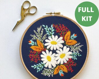 Hand Embroidery Kit | Etsy