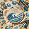 Surfboards Embroidery Machine File | Surfboard Design | Summer Surfin 2 ...