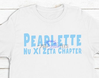 Pearlette Shirt | Pearlette Club Shirt | Zeta Phi Beta Youth | Zeta Phi ...
