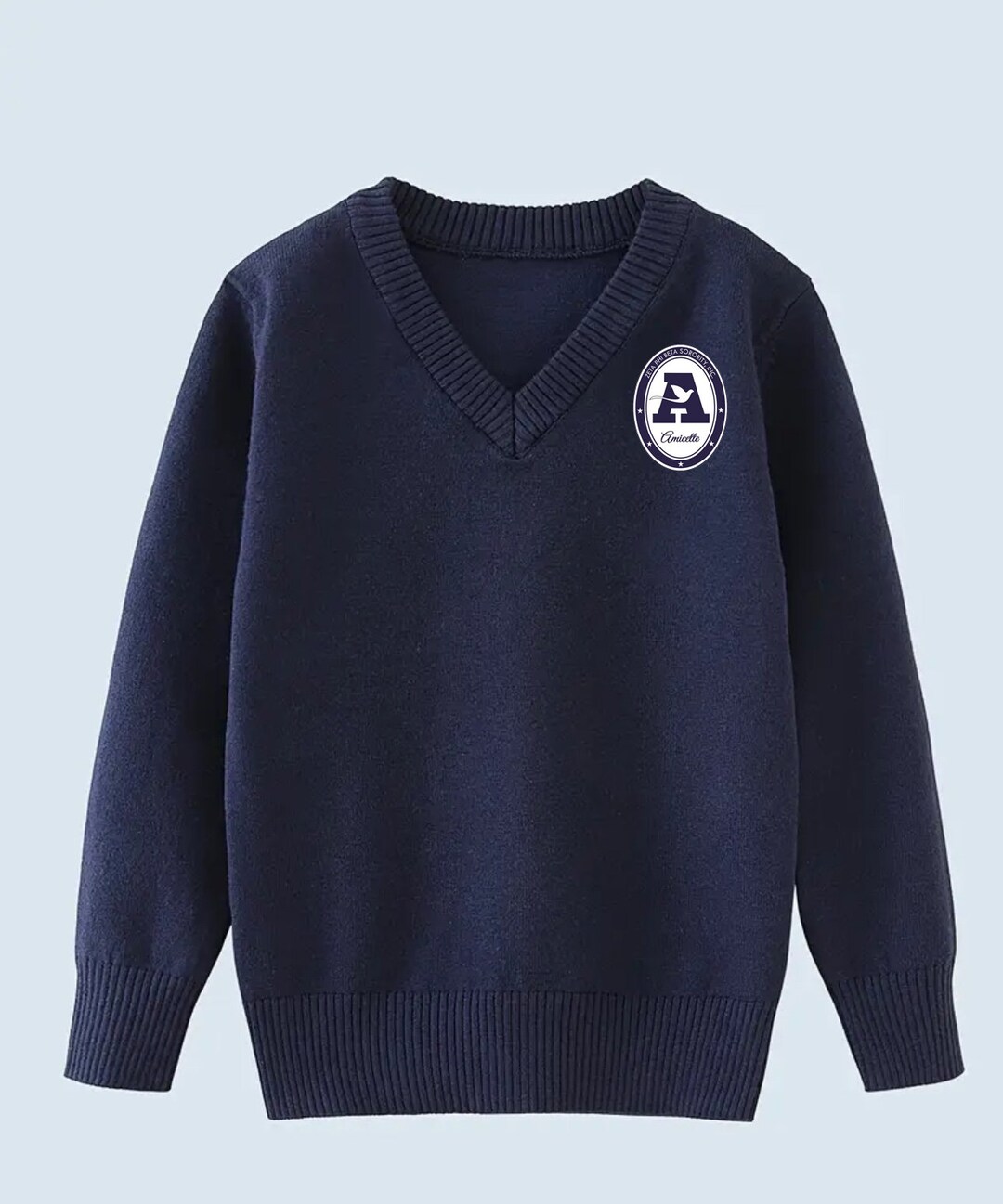 LIMITED Edition...embroidered Amicette Club Pullover Sweater Amicette ...