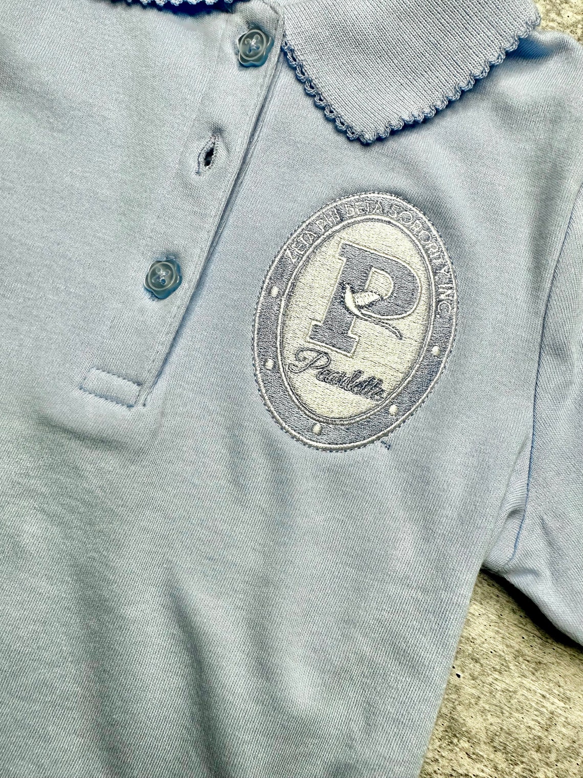 Pearlette Club Polo Embroidered Shirt | Zeta Phi Beta Youth | Zeta Phi ...