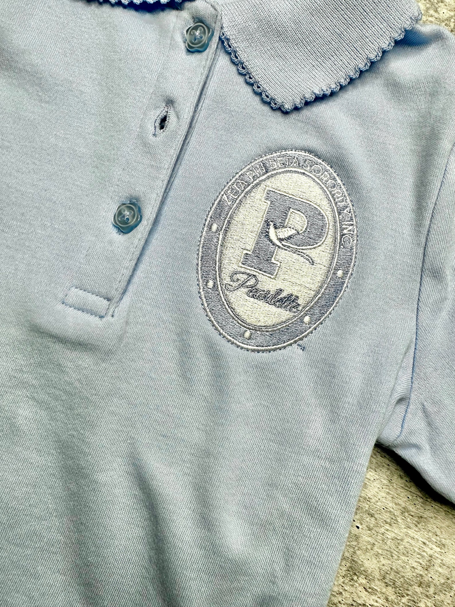 Pearlette Club Polo Embroidered Shirt | Zeta Phi Beta Youth | Zeta Phi ...