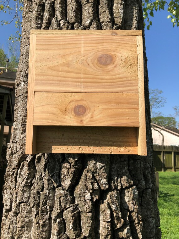 Natural Western Red Cedar Bat House. - Etsy