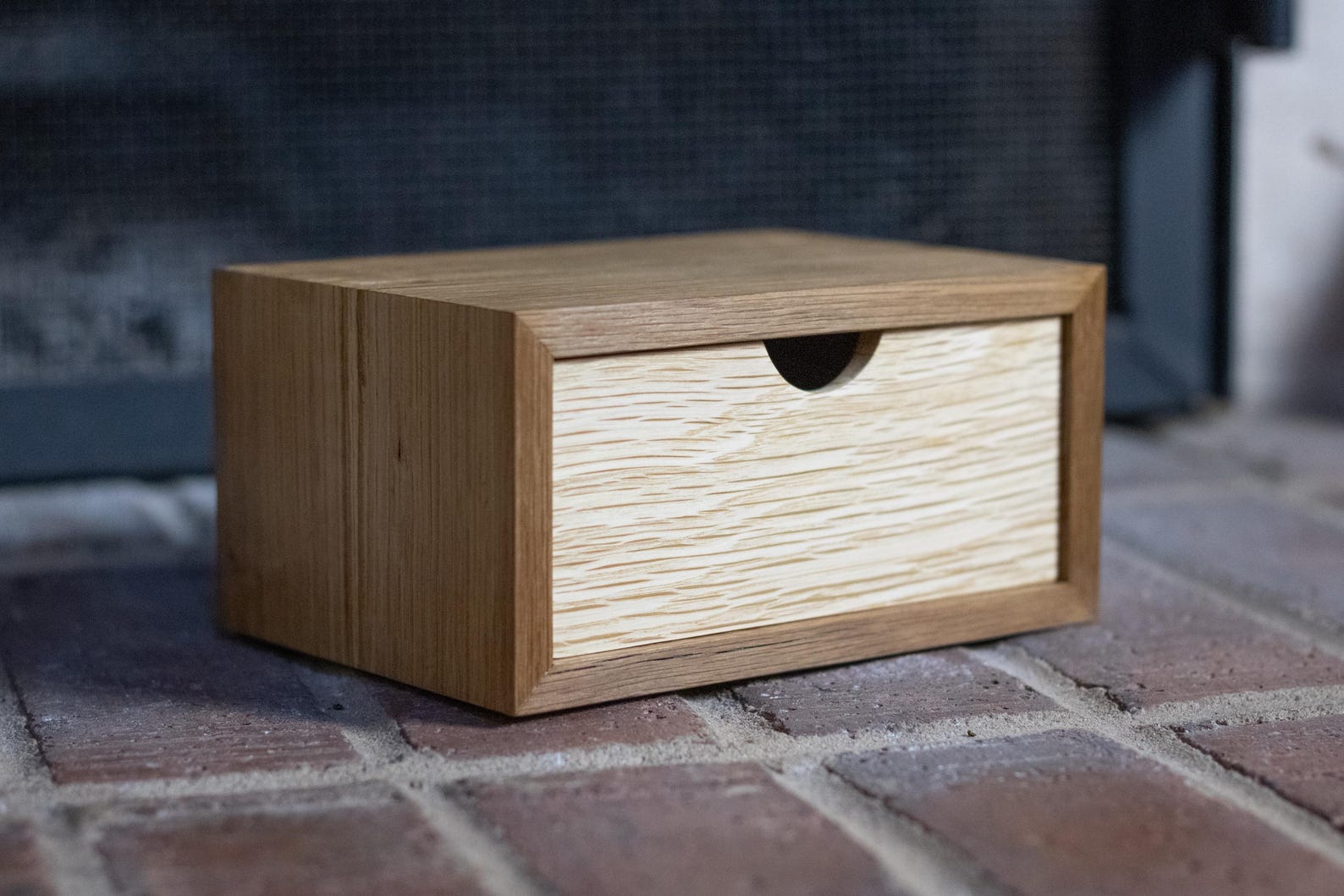 Pair of White Oak Wooden Boxes - Set of 2 Handmade Keepsake/jewelery Storage Boxes. - Etsy