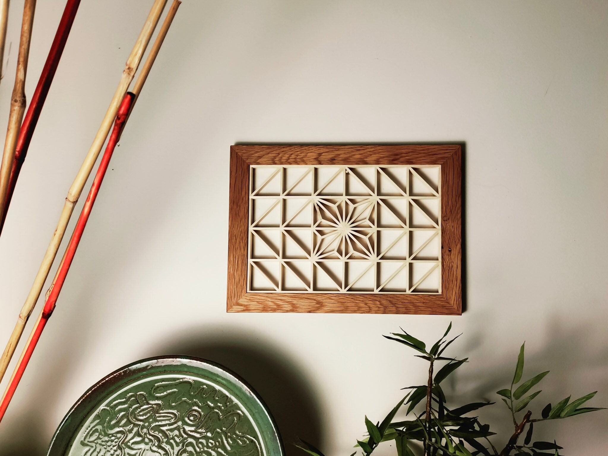 Kumiko Panel Wall Art Handmade Wooden Wall Art Home Decor - Etsy