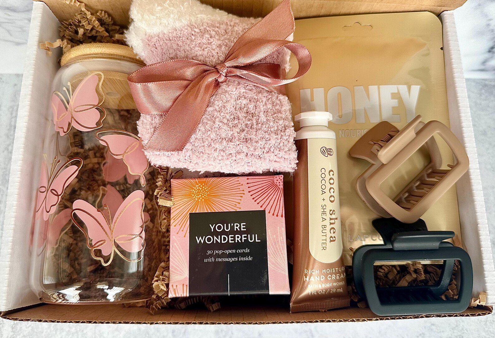 Motivational Box for Women Stress Relief Gift for Sister Positive ...