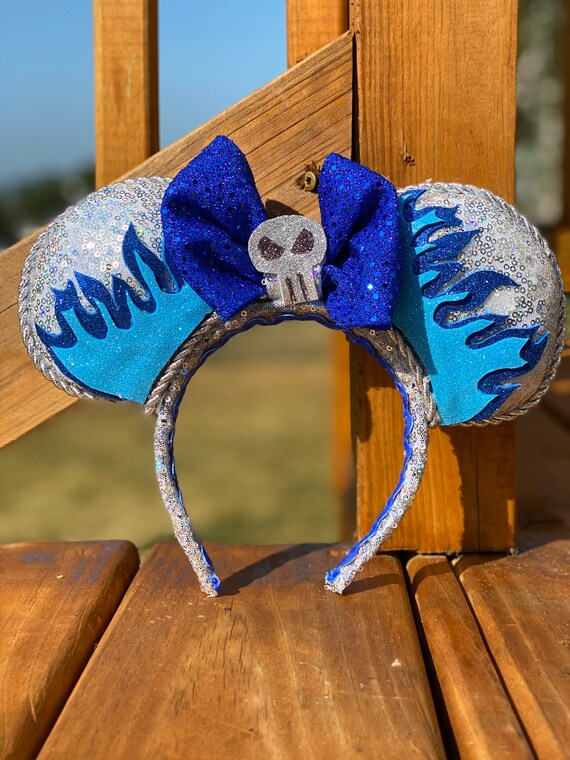 Hades Inspired Mickey Mouse Ears. Disney Ears. | Etsy