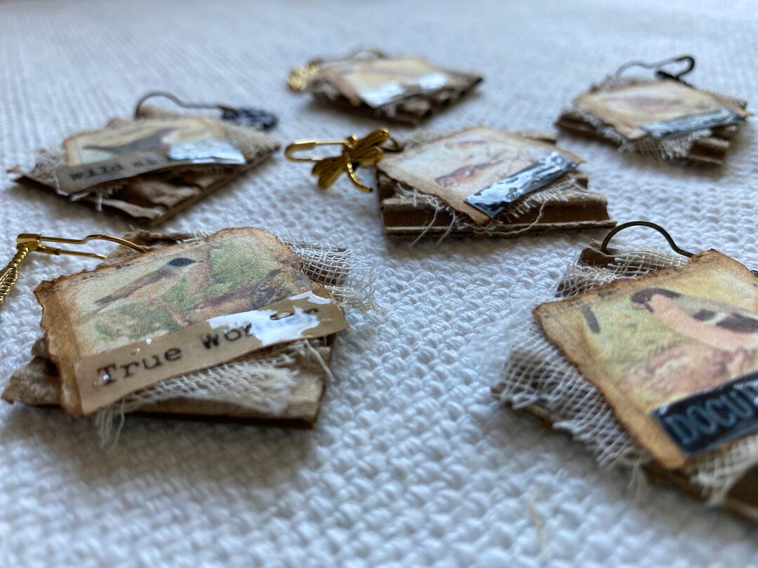 Bird Ephemera Cardboard Embellishments With Charm Dangle, Ephemera ...
