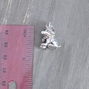 Brighton ARCHIE ABC Dog Charm Silver Plated Chain Collar Crystal Eyes ...