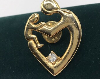 Mother Child Pin - Etsy