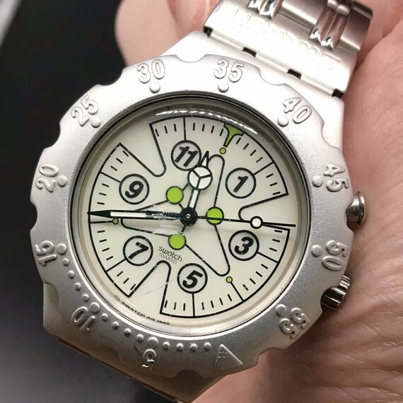 rare vintage swatch watch - Gem