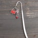 Brighton Hook Bookmark 5.5" Shoe and Purse Charms Red Enamel Vintage - Etsy