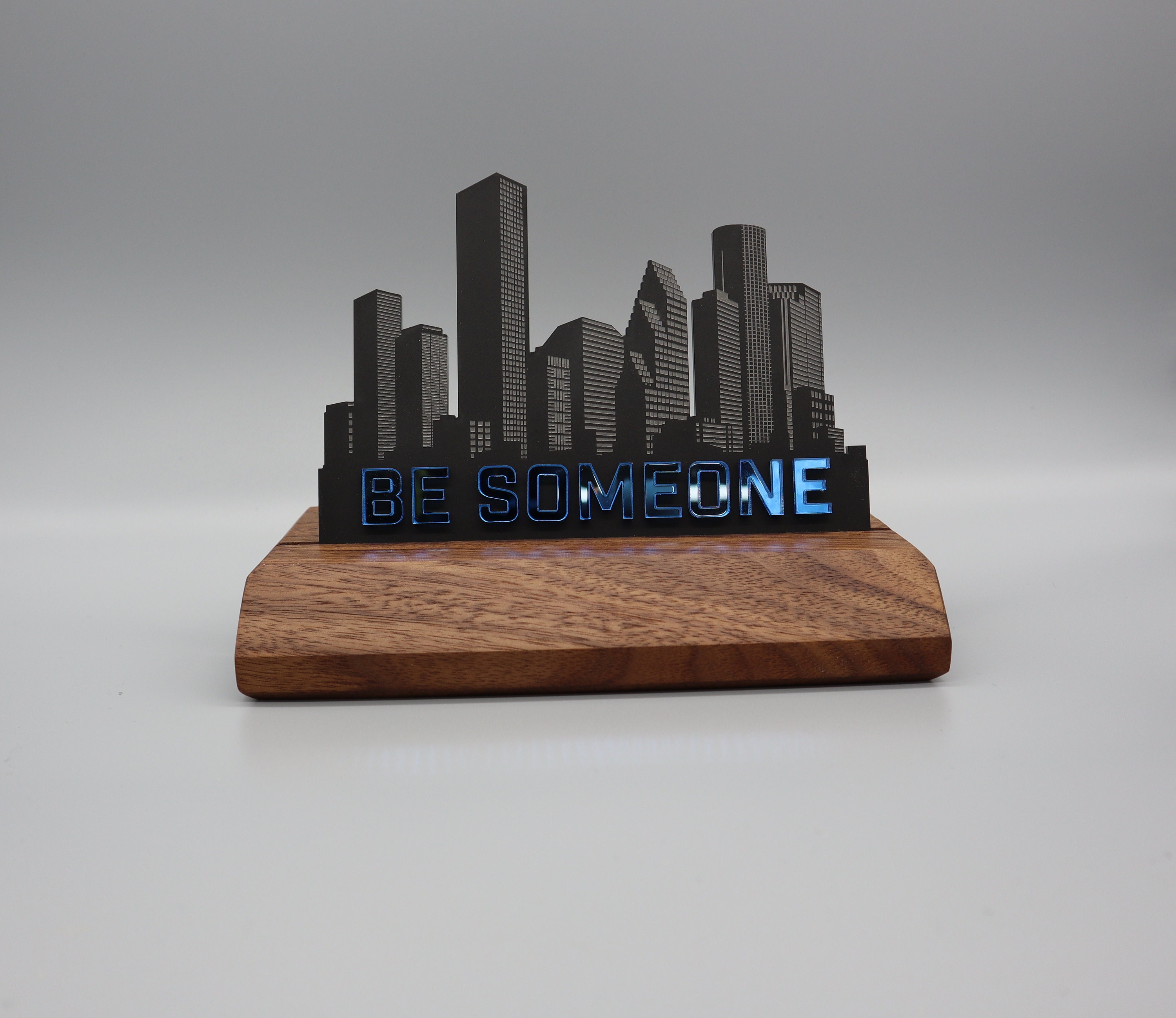 Houston Be Someone Skyline - Desktop - Etsy