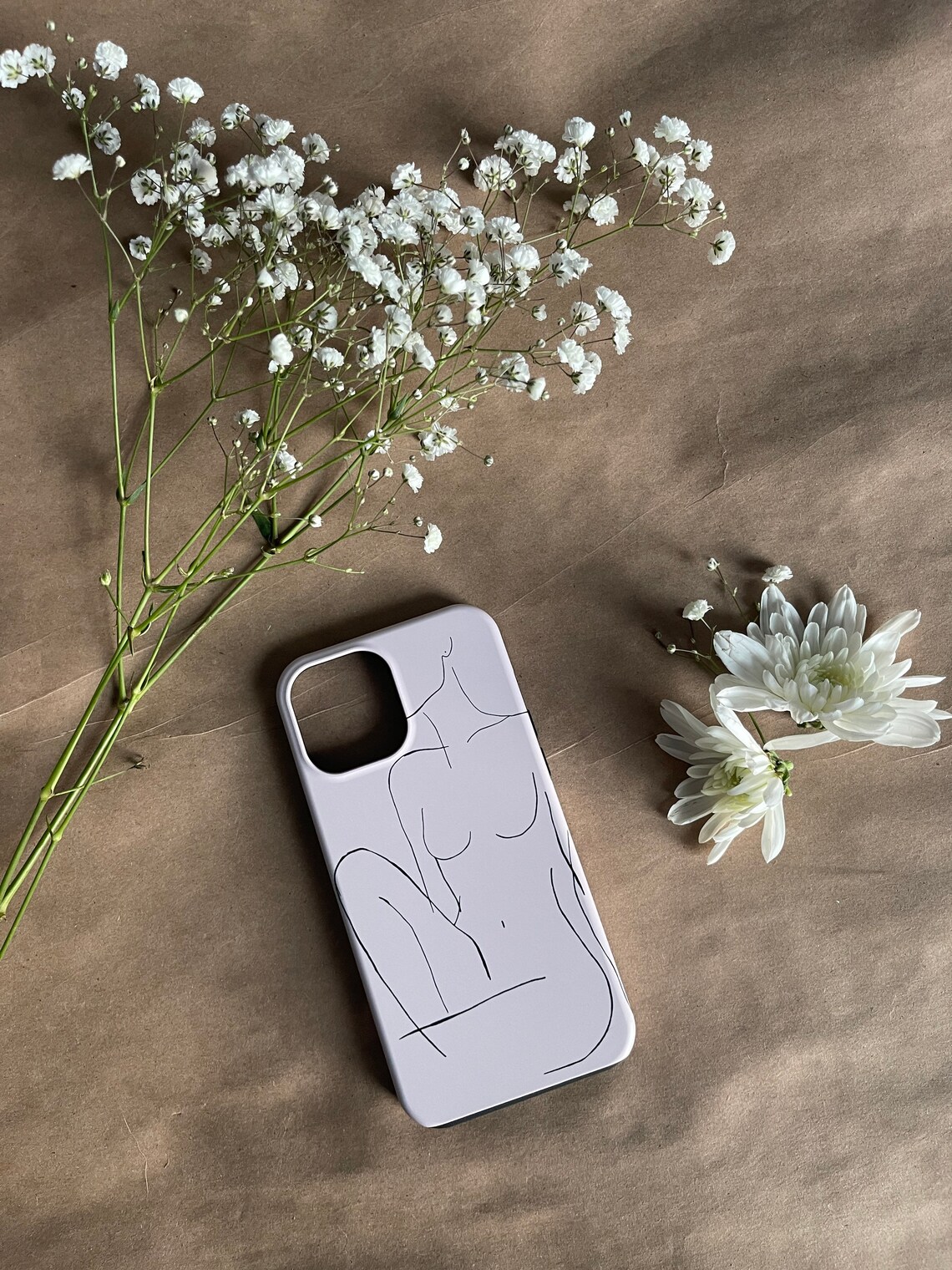 Line Art Phone Case for Iphone 12 Pro Max Woman Body Iphone - Etsy