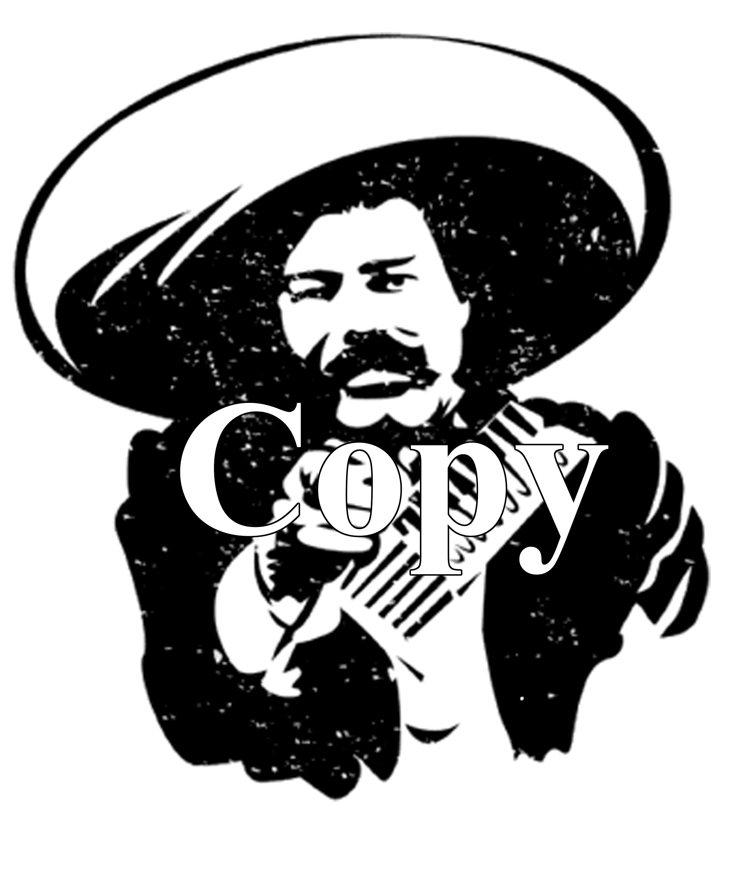 Pancho Villa Dibujo Coloreado