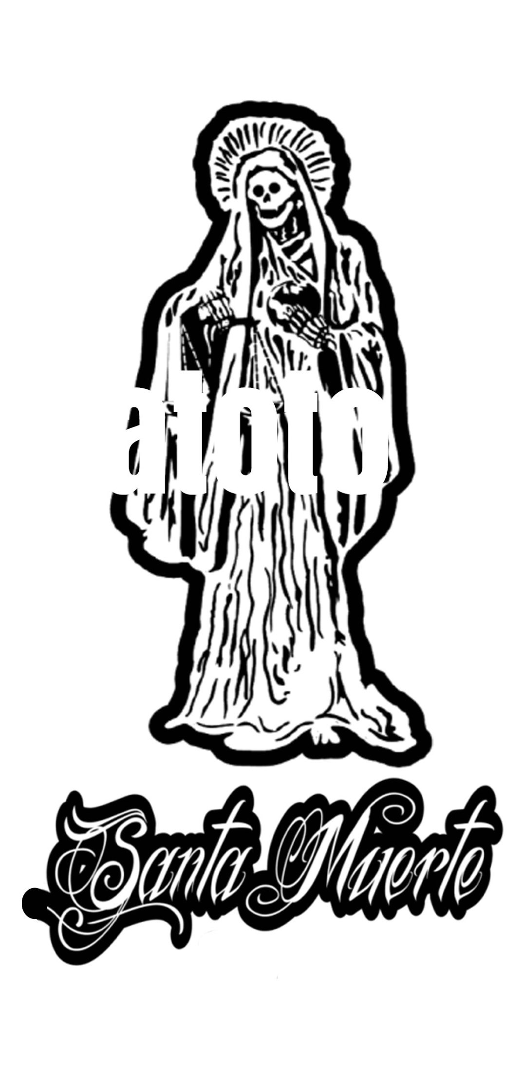 Santa Muerte Statue Svg,, Png, Vector Art, Clipart, Cut File. Saint ...