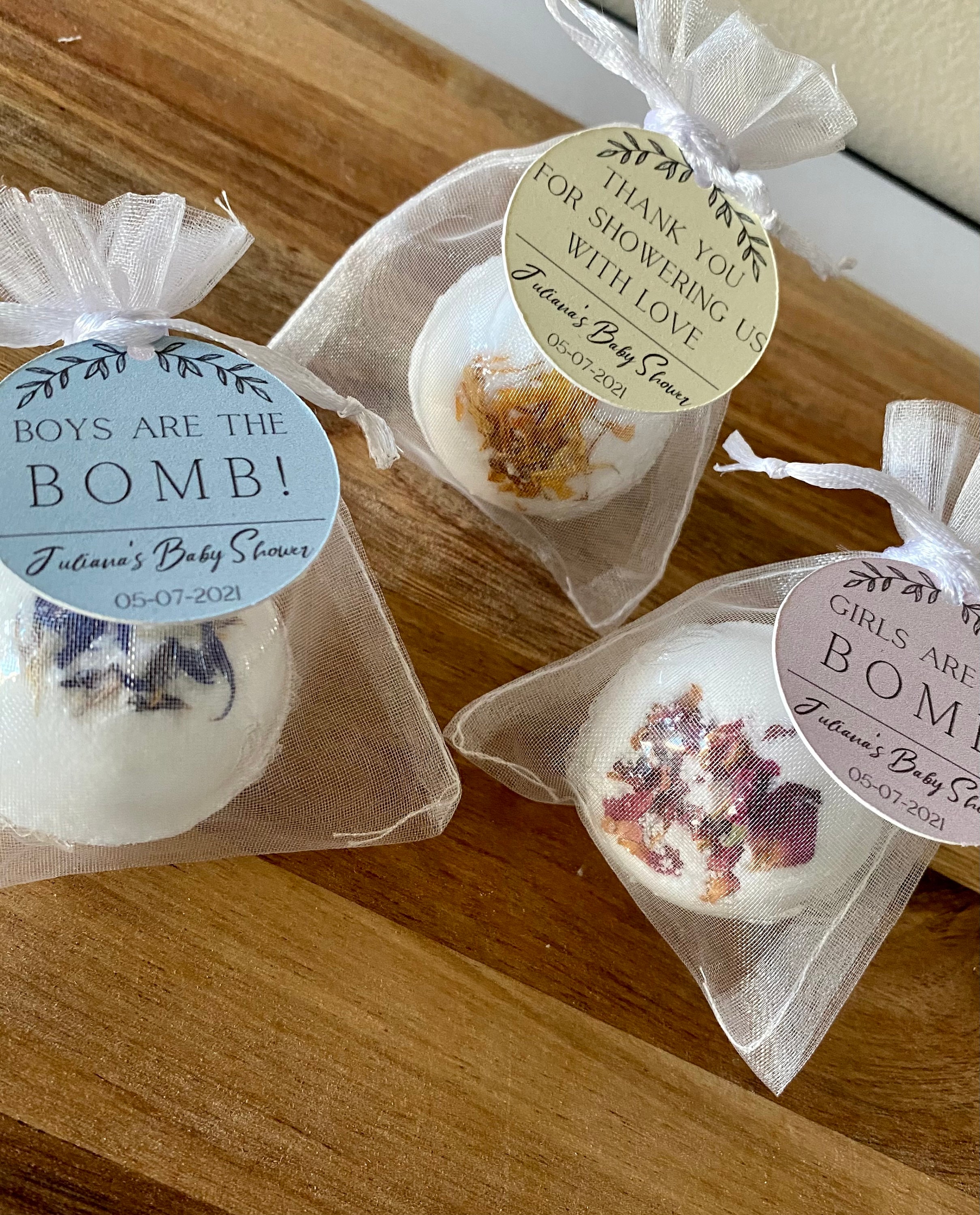 Baby Shower Bath Bomb Favors Neutral Baby Shower Favors - Etsy