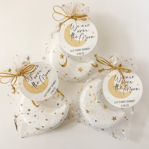Over the Moon Baby Shower Bath Bomb Favors, Stars Moon Theme Baby ...
