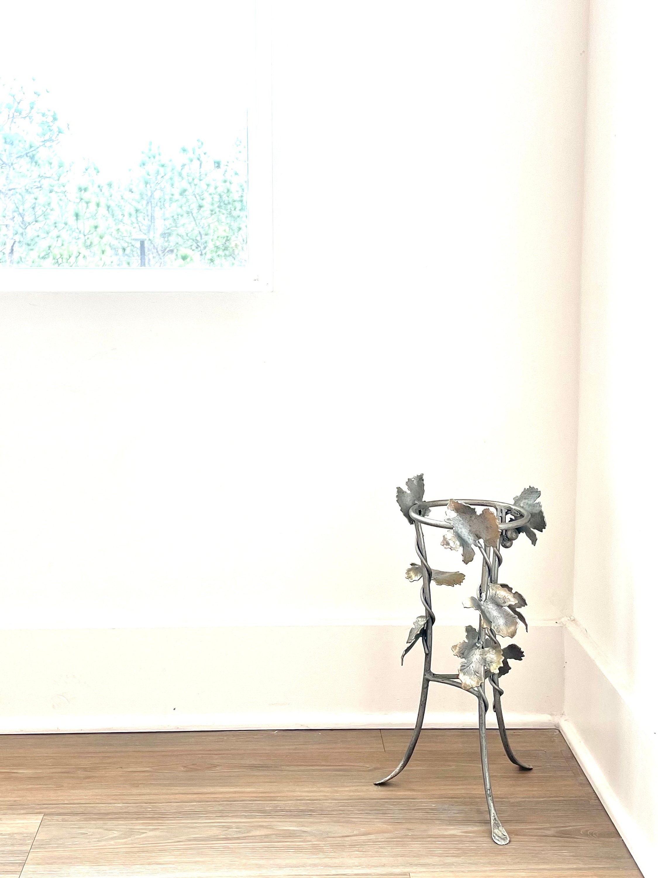 Vintage Grape Vine Wrought Iron Stand for Plantflower - Etsy