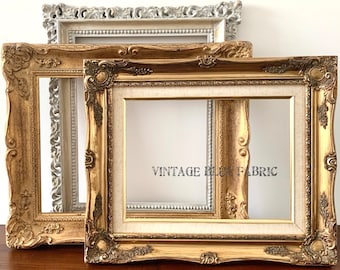 Victorian Style Rococo Baroque Gold Gilt Ornate Italian Wooden Hand ...