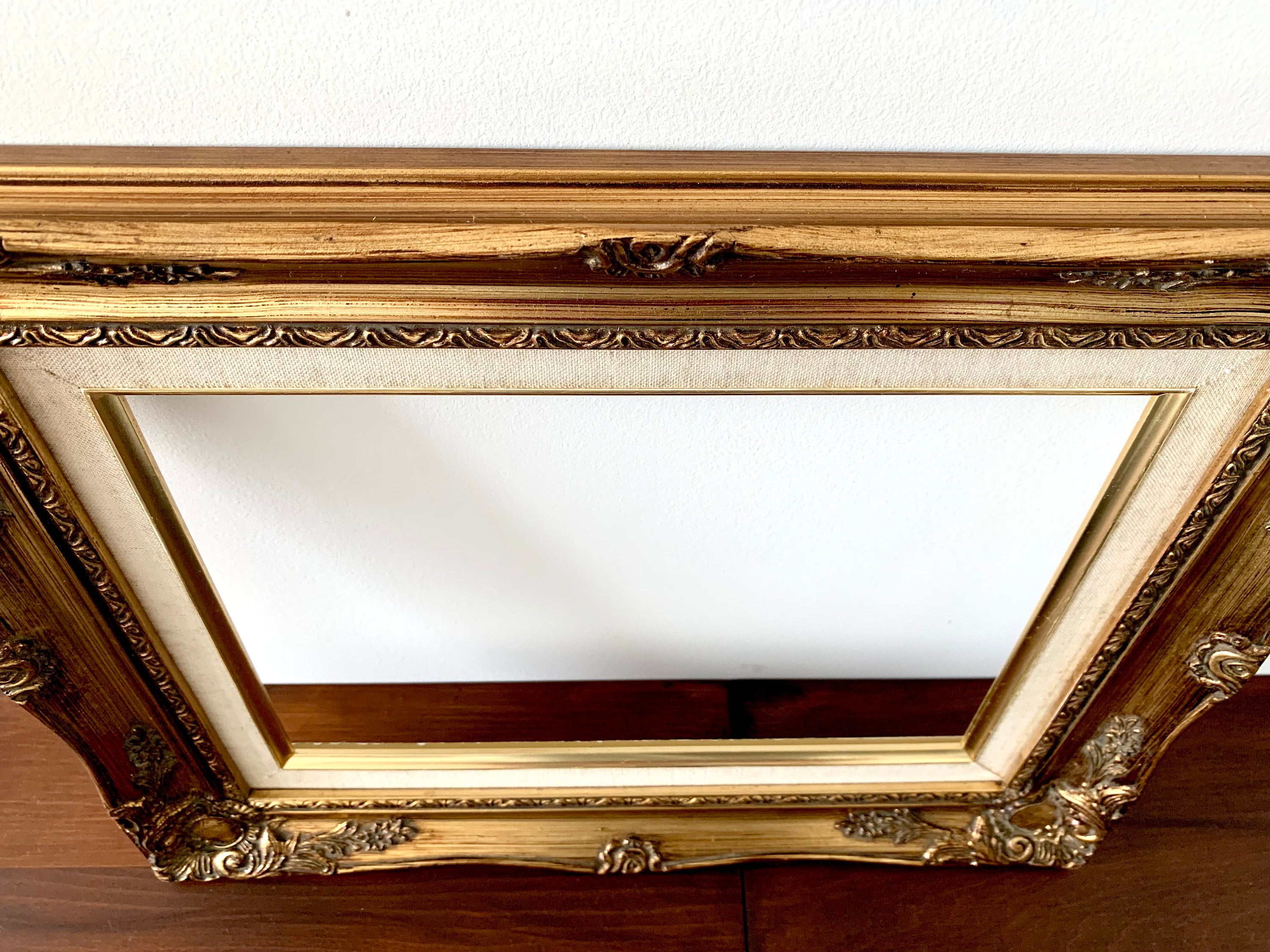 Vintage Baroque Rococo Gold Gilt Ornate Picture Frame - Etsy