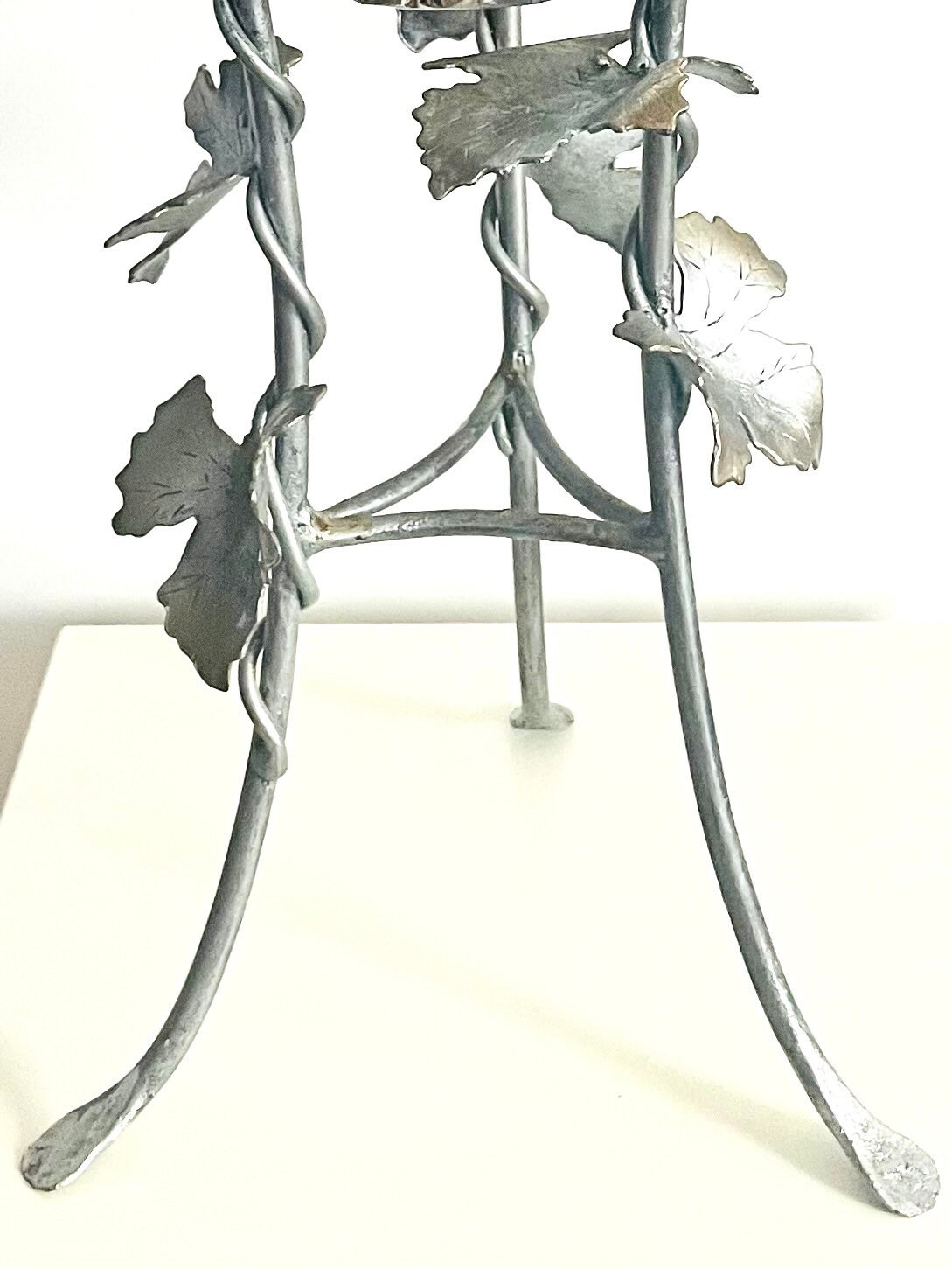 Vintage Grape Vine Wrought Iron Stand for Plantflower - Etsy