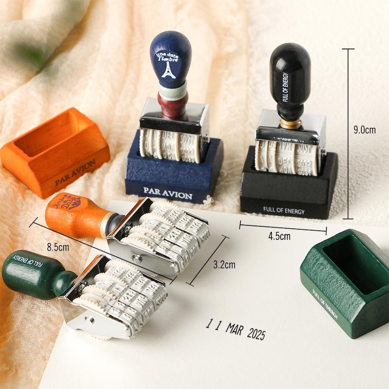 Roller Date Stamp - Etsy