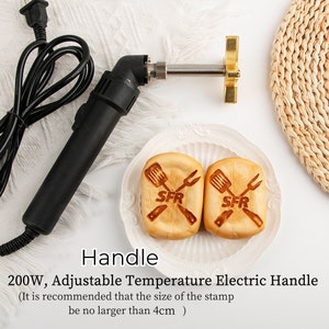 Custom Brand Iron, Custom Metal Stamp Heat Emboss Stamp, Branding Iron ...