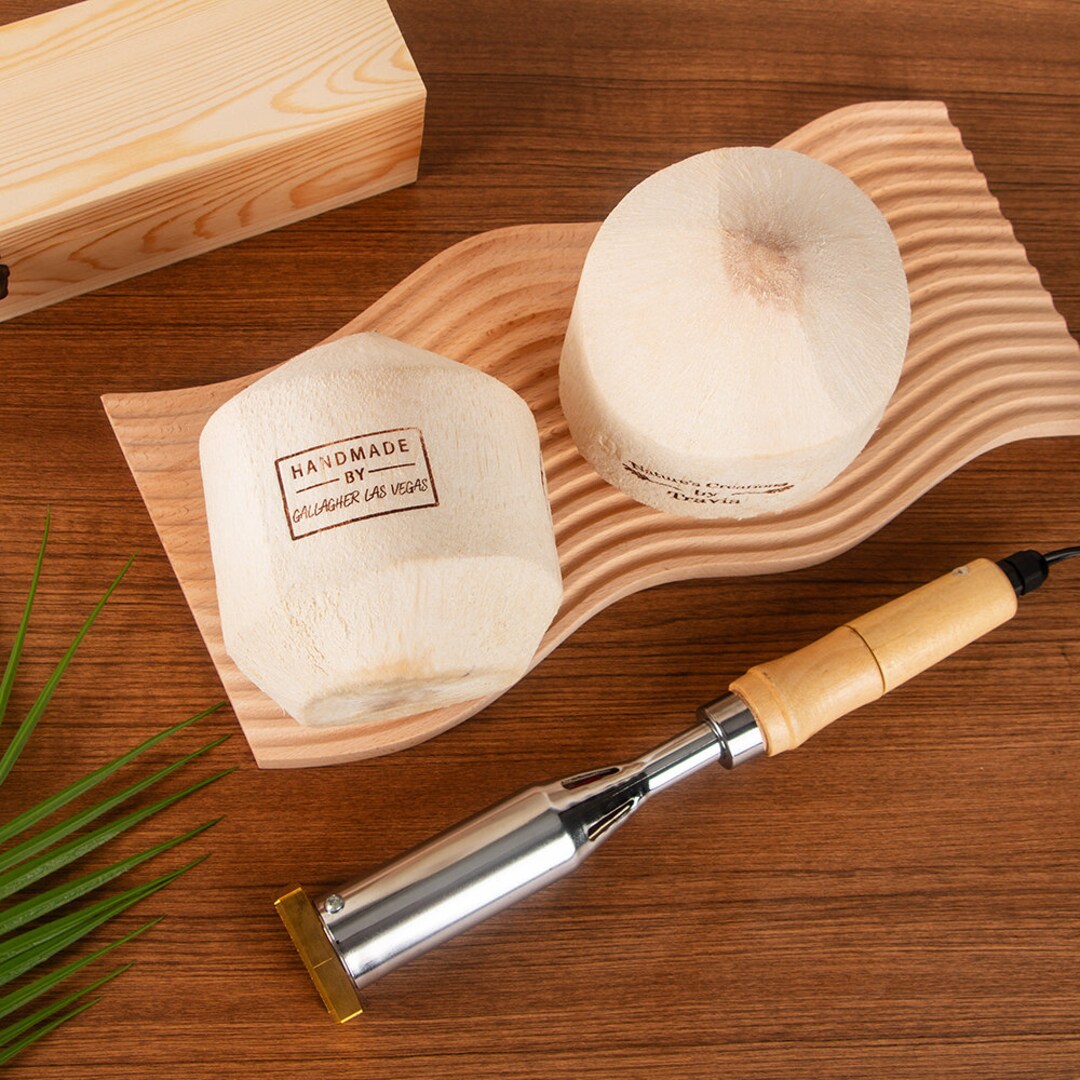 Happy Father's Day, Coconut Branding Iron Custom, Custom Coconut Stamp ...
