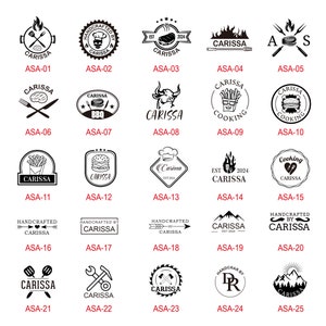 Custom Burger Stamp, BBQ Branding Stamper, Personalised Bread Stamp for ...
