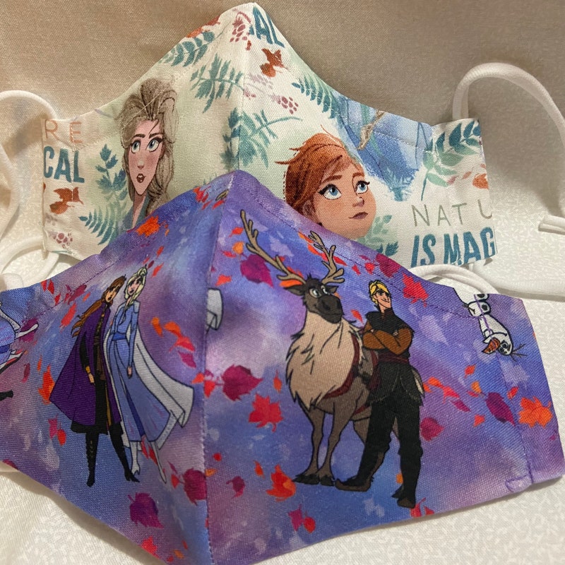 Toddler Face Mask Frozen - Etsy