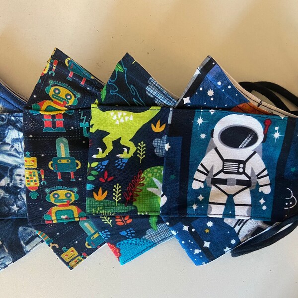 3d Face Mask With Nose Wire - Etsy