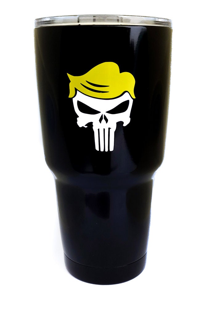 Punisher Trumpisher 30 Oz Stainless Steel Vacuum Insulated - Etsy