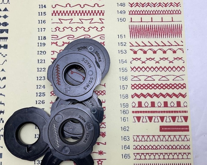 1950s Elna Sewing Machine Pattern Cams - Etsy