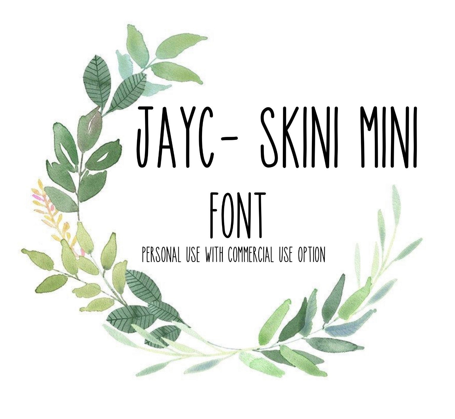 SKINI MINI Font, Farmhouse Font, Ray Dunn Inspired Font - Etsy
