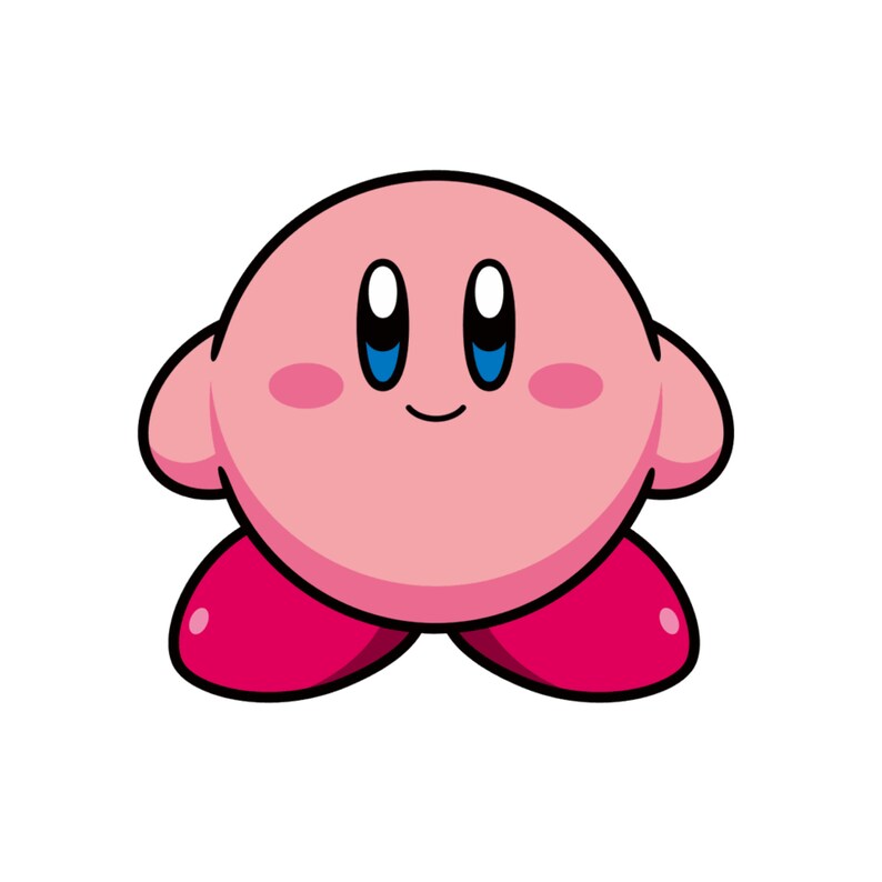 INSTANT DOWNLOAD Kirby Svg: Kirby Vector Kirby PNG. - Etsy