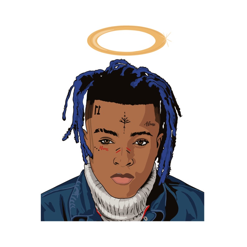 Instant Download Xxxtentacion Xxxtentacion Svg Rapper Svg Etsy