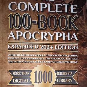 The Complete 100 -book Apocrypha - Etsy