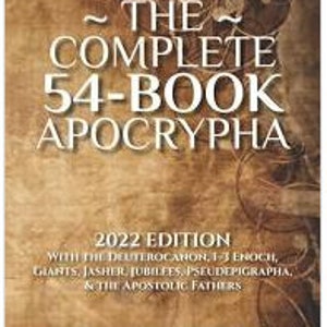 The Complete 54-book Apocrypha - Etsy