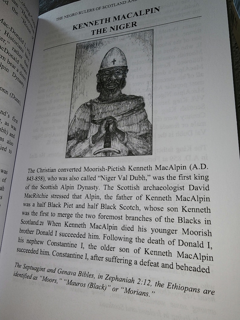 The Negro Rulers of Scotland and the British Isles - Etsy