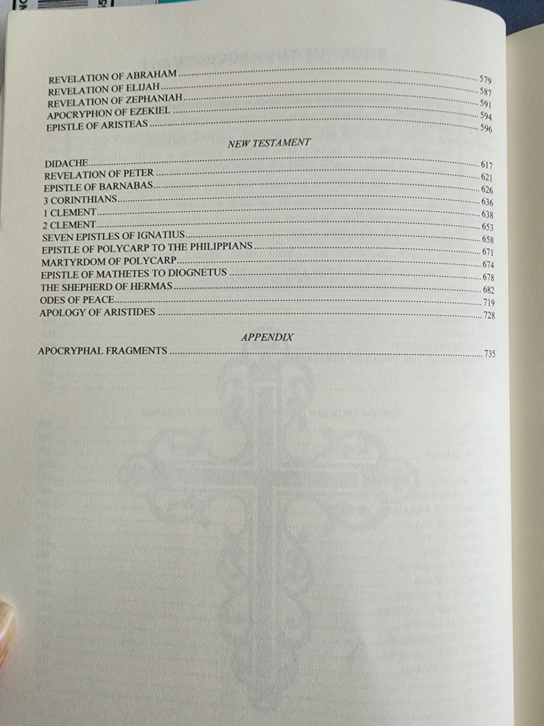 The Complete 54-book Apocrypha - Etsy