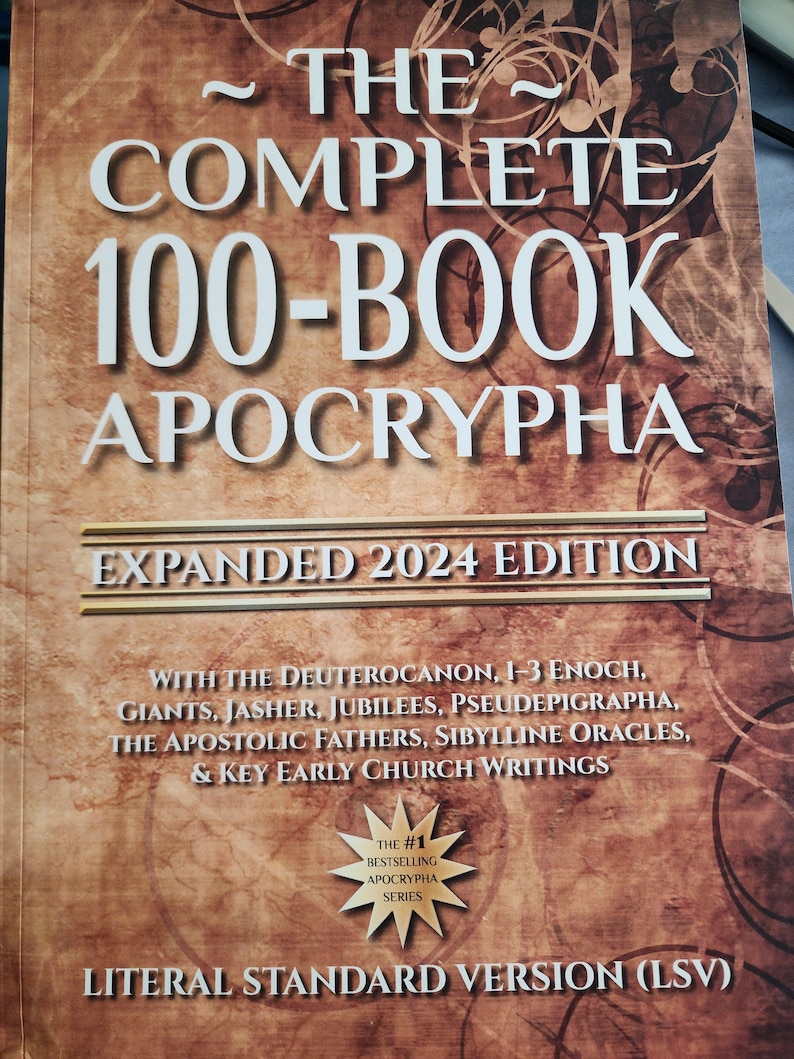 The Complete 100 -book Apocrypha - Etsy