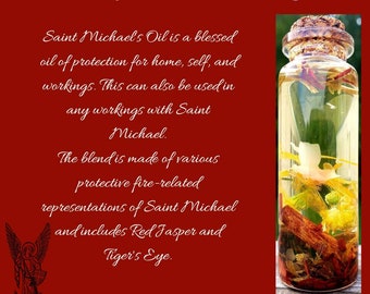 Saint Michael Oil - Etsy