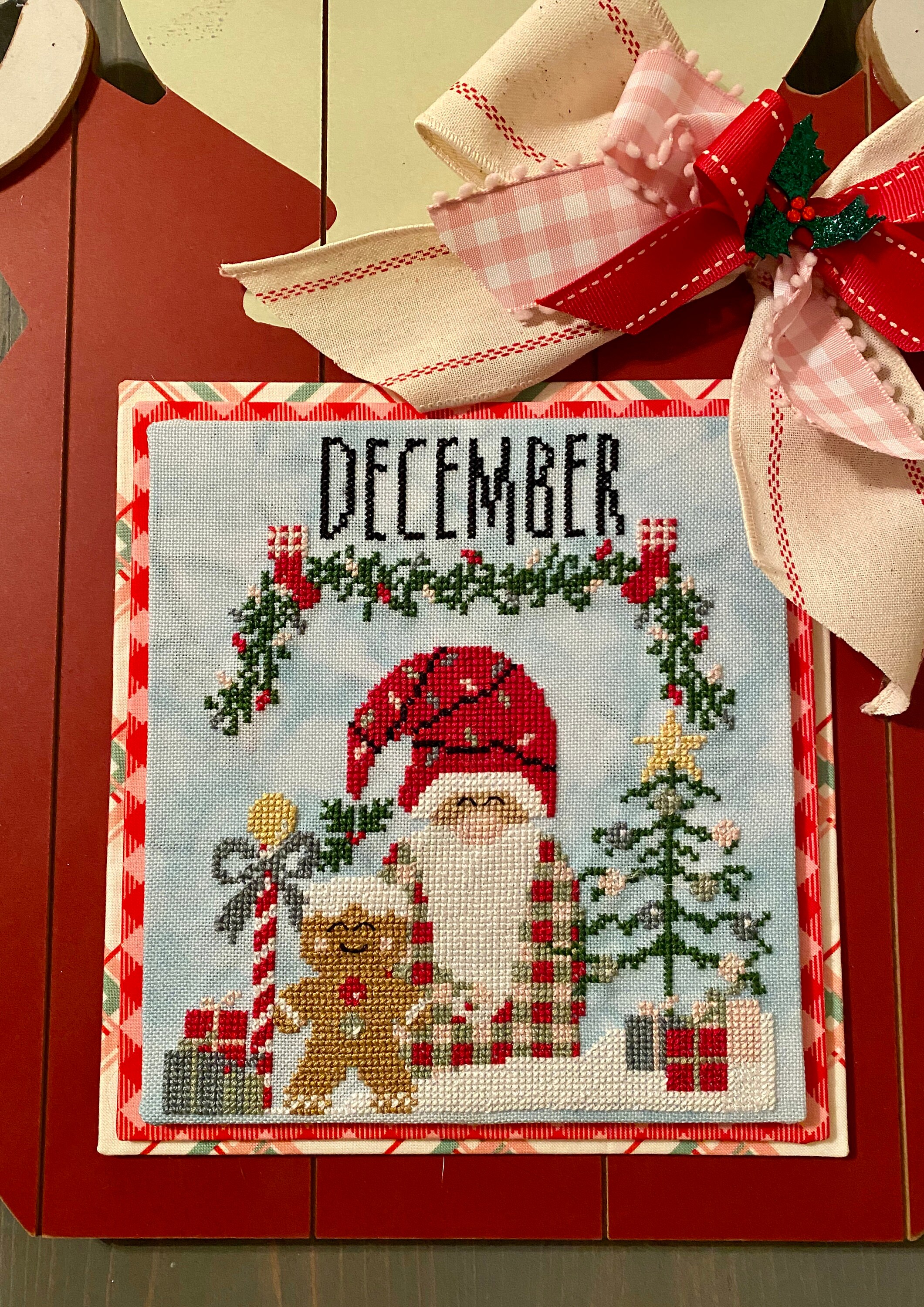 December Gnome Cross Stitch PDF Pattern - Etsy Canada