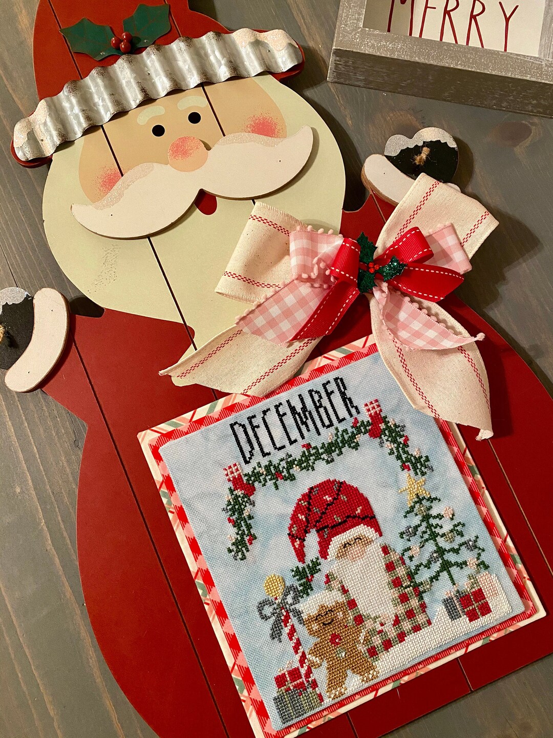 December Gnome Cross Stitch PDF Pattern - Etsy Canada