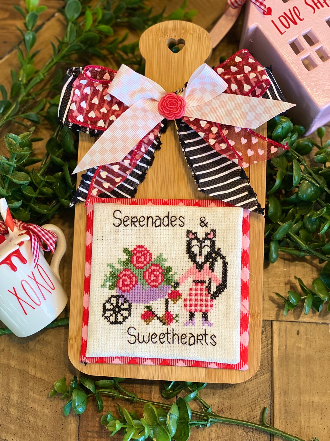 Serenades and Sweethearts - PDF Cross Stitch Pattern - Etsy